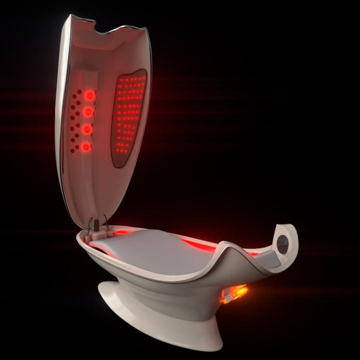 HyperT Pro – Infrared Sauna Pod with Red Light & Vibration Therapy – Da ...